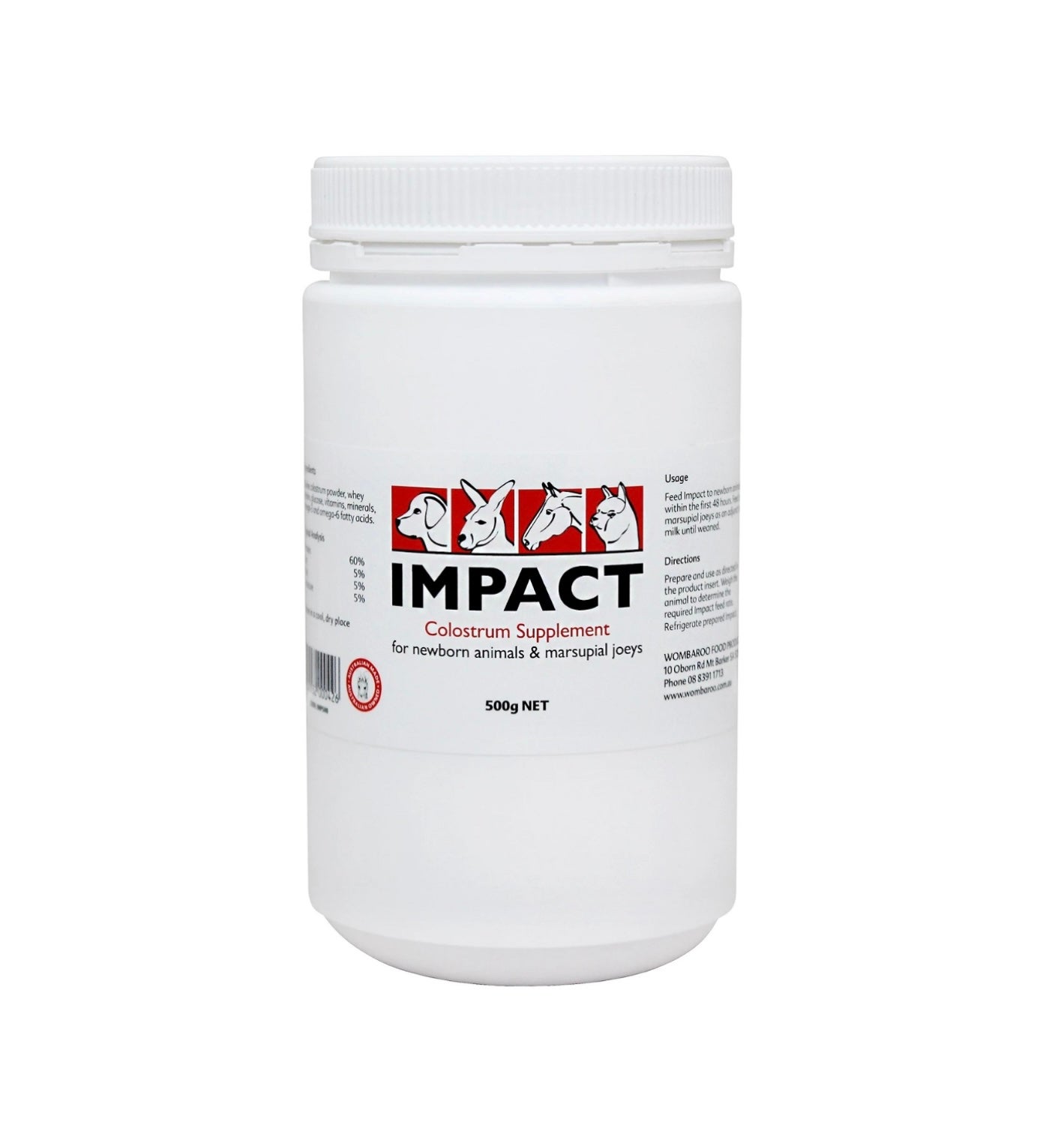 Wombaroo Impact Colostrum Supplement | FOR THE LOVE FARM SHOP