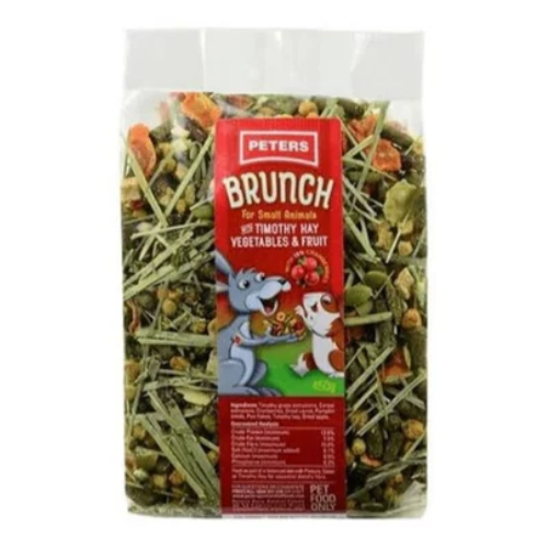 Peters - Rabbit & Guinea Pig Brunch Mix 450g | FOR THE LOVE FARM SHOP