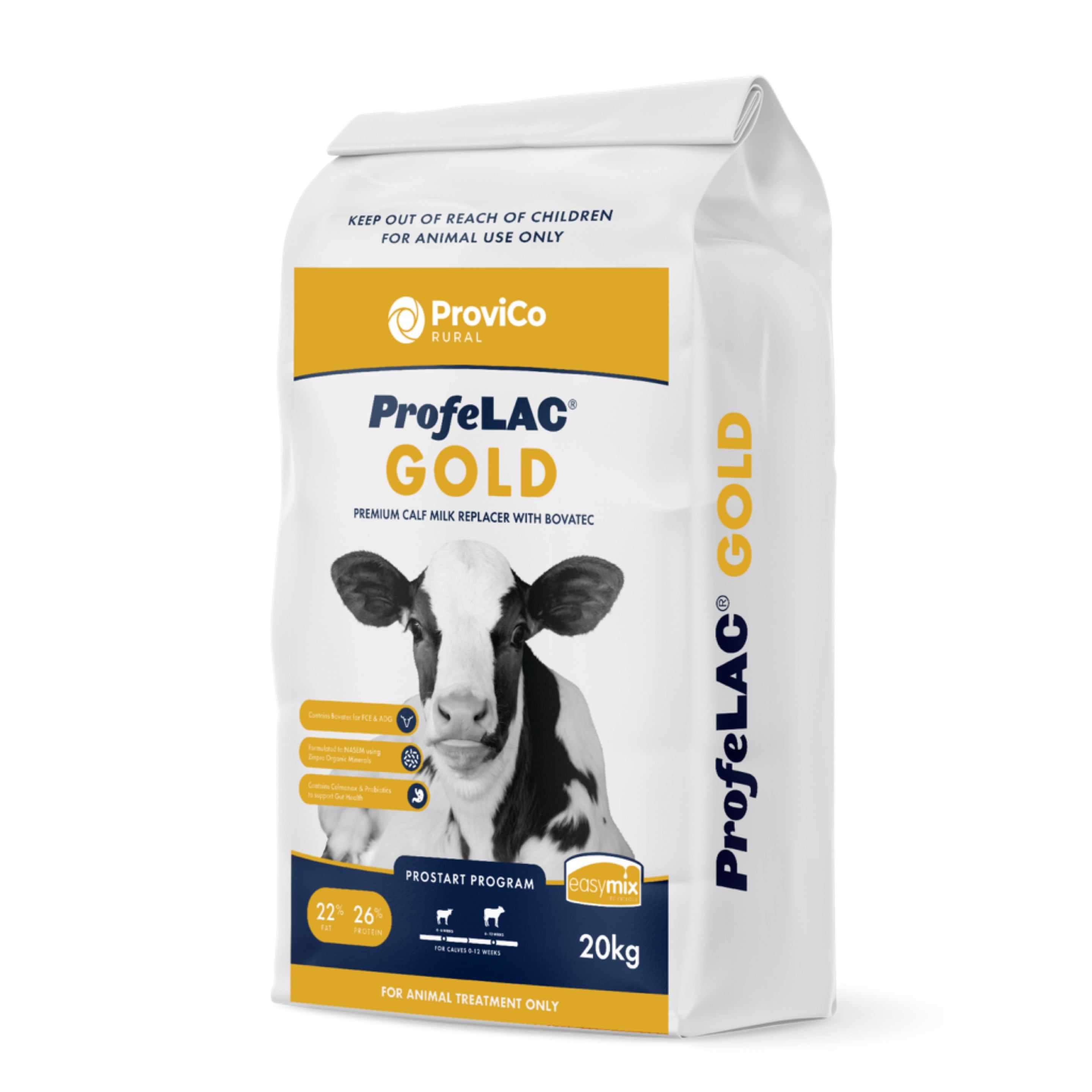 ProfeLAC GOLD Medicated Calf Milk Replacer 20kg | FOR THE LOVE FARM SHOP